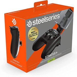 SteelSeries Stratus+ Bluetooth Gaming controller for Android & Windows - Mobile - Hall Effect Sensors - Clickable L3/R3