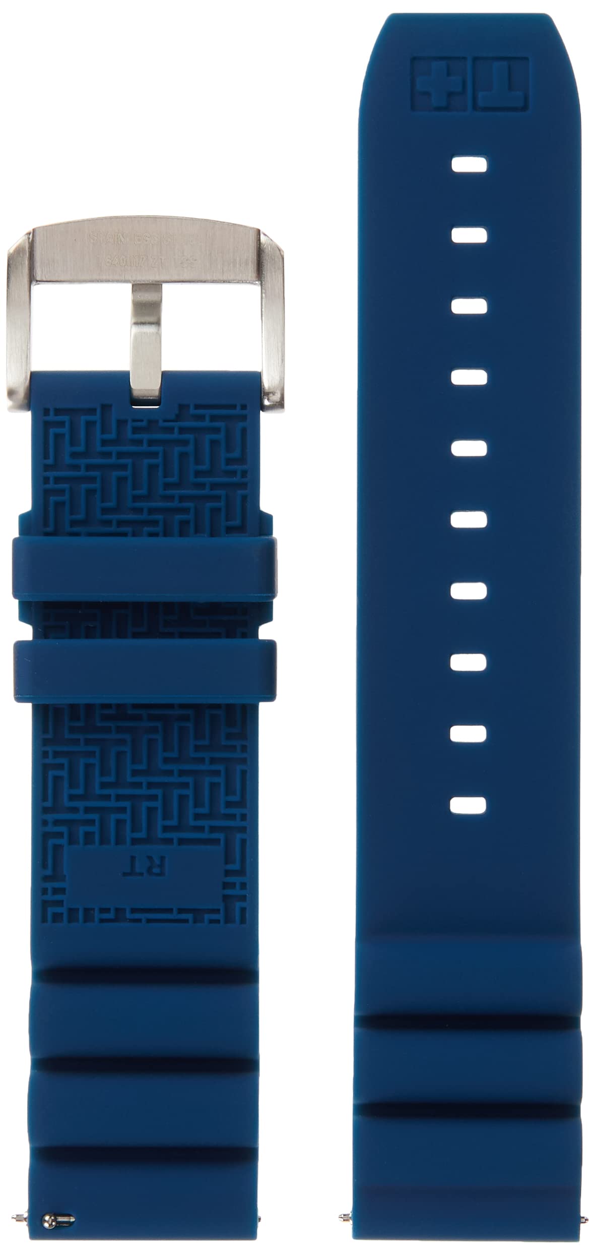 Tissot Watch Strap T852047175, Blue