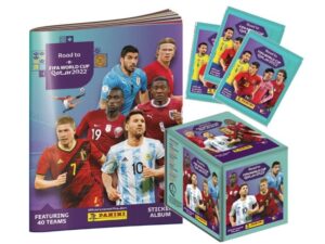 panini road to fifa world cup qatar 2022 album + sealed box