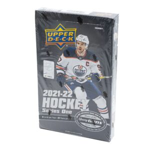 2021-22 upper deck series 1 hockey hobby box