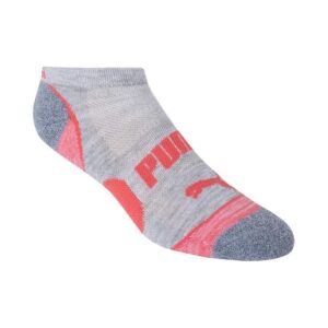 PUMA 10 Pack Womens Low Cut Socks with Cool Cell Technology