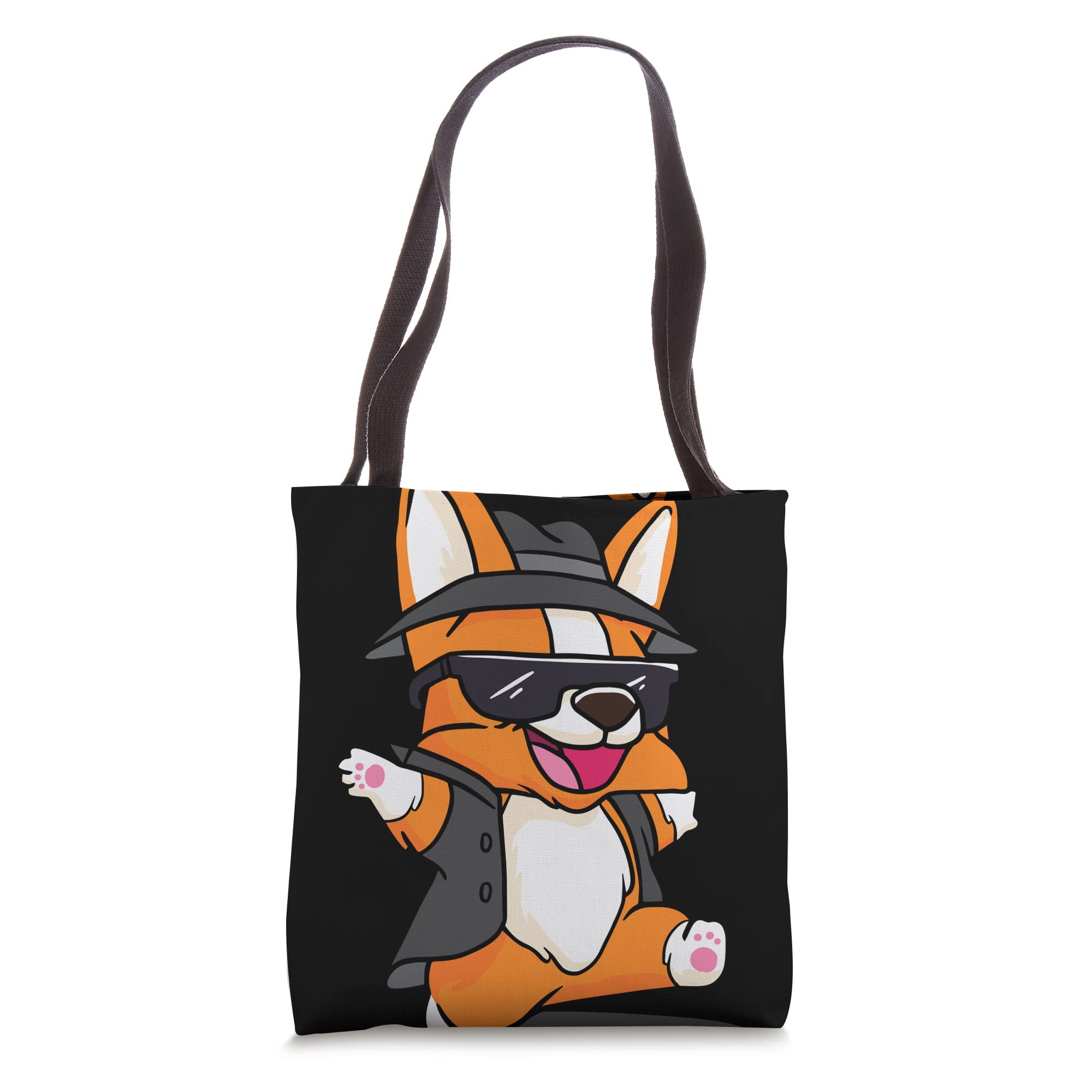 Cool Crogi Dog Tote Bag