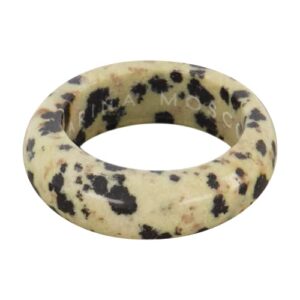 marina moscone, stone ring, dalmatian, 8