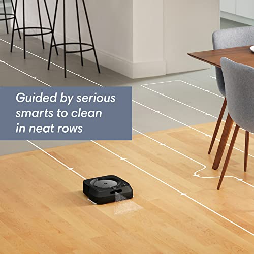 iRobot Roomba i3+ EVO (3550) Robot Vacuum and Braava Jet m6 (6113) Robot Mop Bundle - Wi-Fi Connected, Smart Mapping, Works with Alexa, Precision Jet Spray, Corners & Edges, Ideal for Multiple Rooms