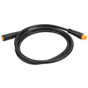 87cm electric bike thumb throttle cable,waterproof female to male 3 pin extension cable e-bike accessory