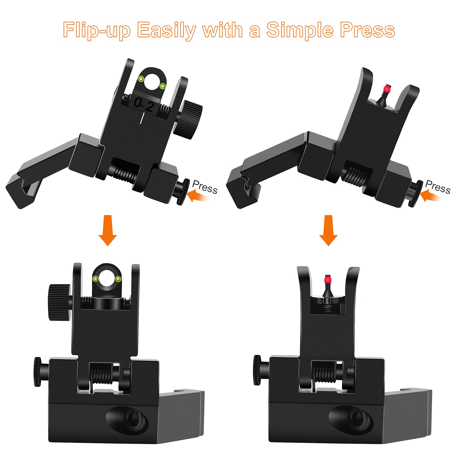 MAGORUI Fiber Optics Sights