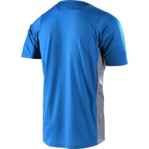 Troy Lee Designs Cycling MTB Bicycle Mountain Bike Jersey Shirt for Men, Skyline SS Signature (Slate Blue, Medium)