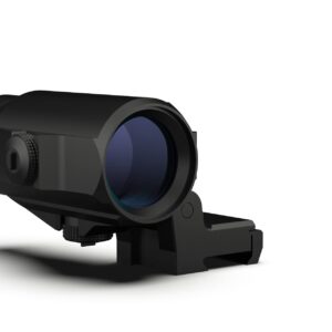 Monstrum Ghost 3X Red Dot Magnifier with Flip-to-Side Mount | Black