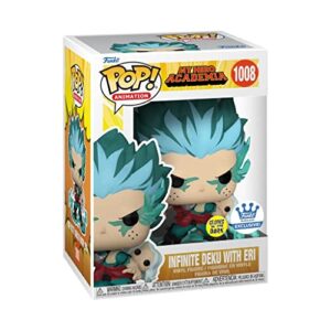 funko pop pop! animation: my hero acadamia - infinite deku with eri glow in the dark exclusive