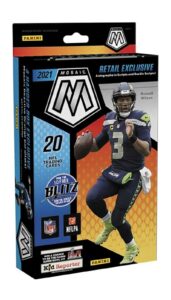 2021 panini mosaic football trading card hanger box (20 cards)