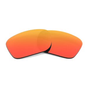 polarized pro replacement lenses for tom ford jess sunglasses - by apex lenses (fire orange)