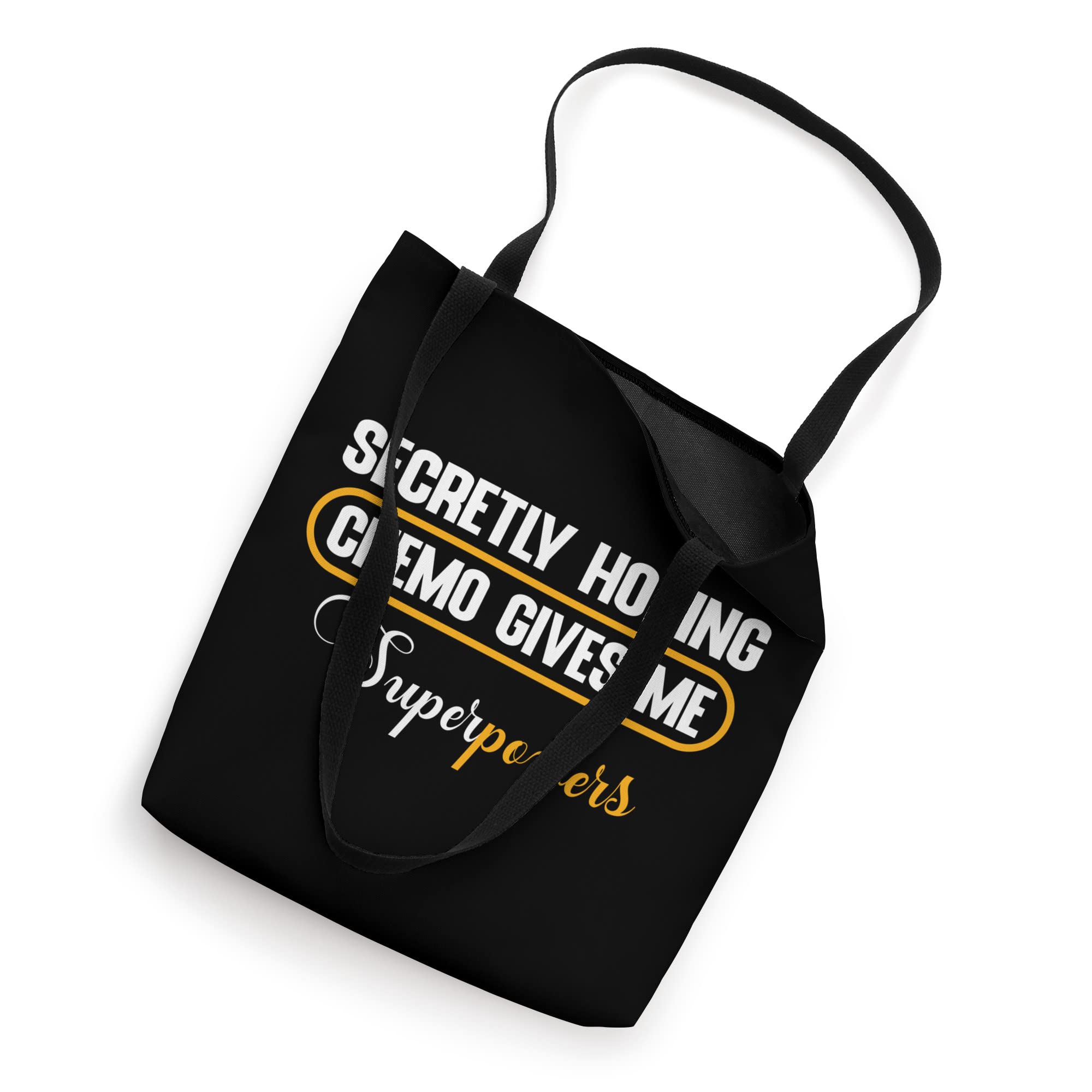 Secretly Hoping Chemo Gives Me Superpowers Funny Cancer Tote Bag