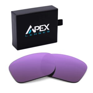 Polarized PRO Replacement Lenses for Tom Ford Micaela Sunglasses - By APEX Lenses (Purple)