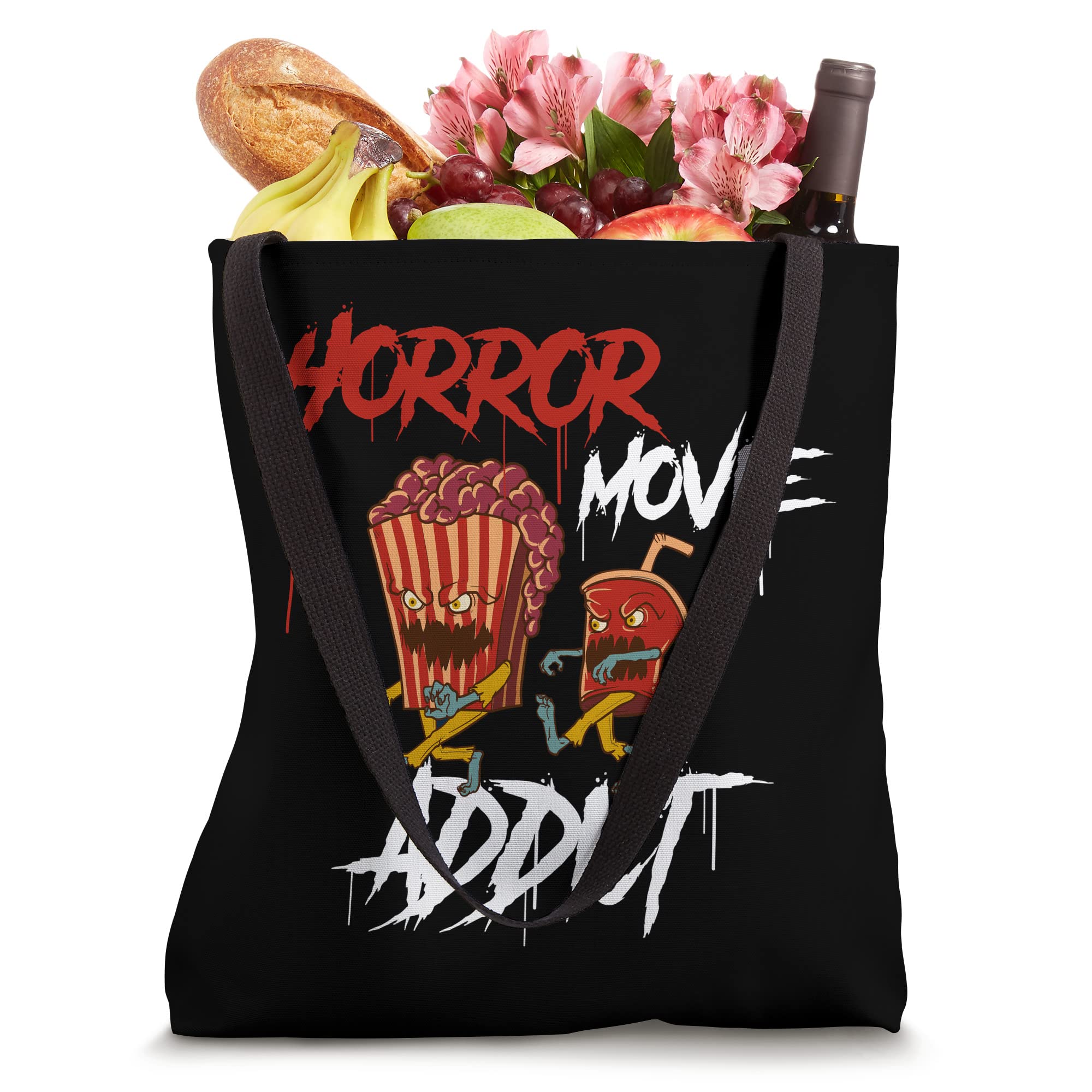 Horror Movie Addict Tote Bag