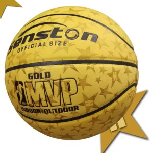 Senston Microfiber Basketball Official Size 7/29.5 Basketball for Indoor Outdoor Game