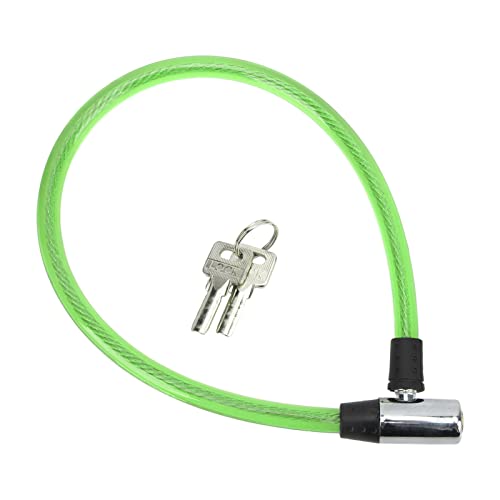 Cable Lock, Bike Cable Portable Size for Gate for Motorcycle for Bike(Green)