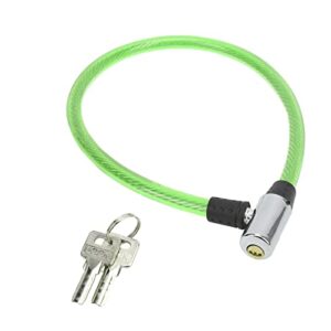 Cable Lock, Bike Cable Portable Size for Gate for Motorcycle for Bike(Green)