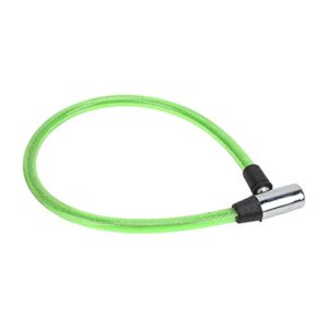 Cable Lock, Bike Cable Portable Size for Gate for Motorcycle for Bike(Green)