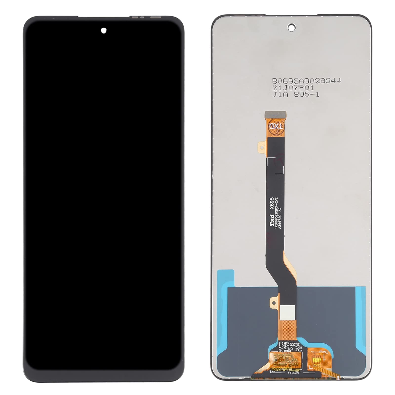 TFT LCD Screen for Tecno Camon 18 CH6 with Digitizer Full Assembly