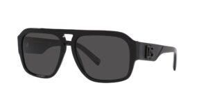 dolce & gabbana dg 4403 shiny black/grey 58/16/140 men sunglasses