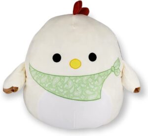 squishmallow kellytoy - 16 inch (40cm) - todd the rooster with bandana - super soft plush stuffed toy animal pillow pal buddy birthday valentines gift