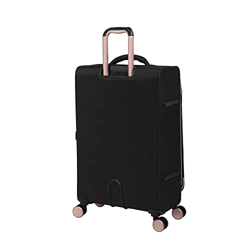 it luggage Divinity II 28" Softside Checked 8 Wheel Spinner, Black