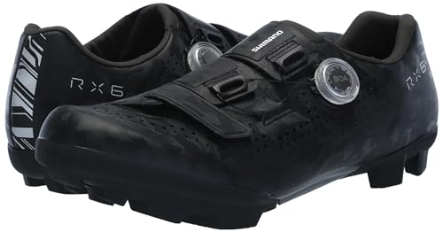 SHIMANO Unisex's Cycling RC5 (RC502) Shoes, Black, Size 50, US:9