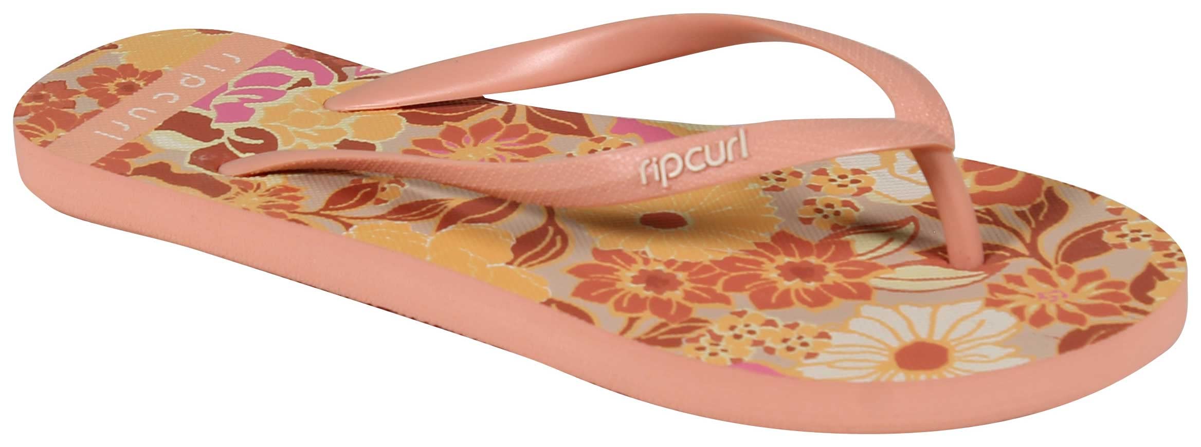 Rip Curl Kid's Wave Shapers Sandal - Peach - Youth 5