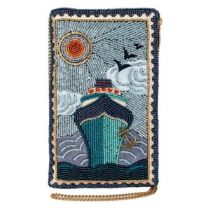 mary frances on board crossbody phone bag, multi