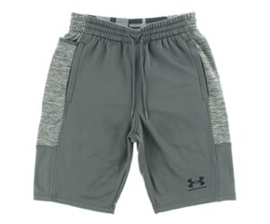 under armour af basketball mens active shorts size xl, color: grey