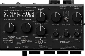 dsm noisemaker simplifier bass station preamp