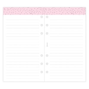 Filofax Personal Confetti Week to View Diary - 2023, White (23-68491)