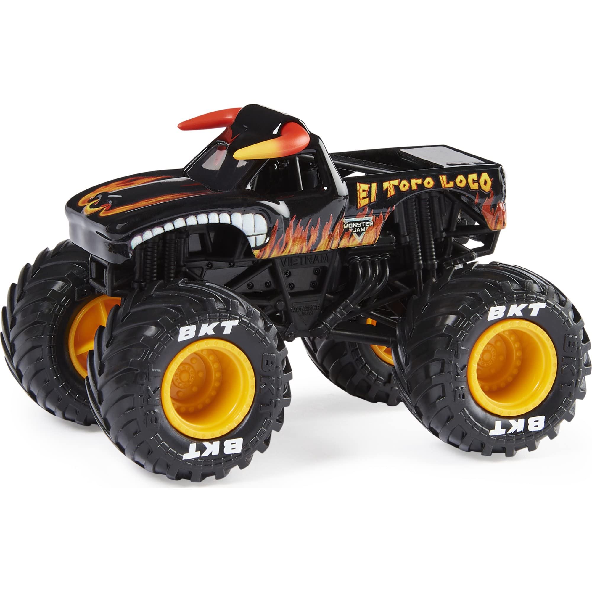 Monster Jam 2022 Spin Master 1:64 Diecast Truck with Bonus Accessory: Legacy Trucks El Toro Loco