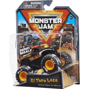 Monster Jam 2022 Spin Master 1:64 Diecast Truck with Bonus Accessory: Legacy Trucks El Toro Loco