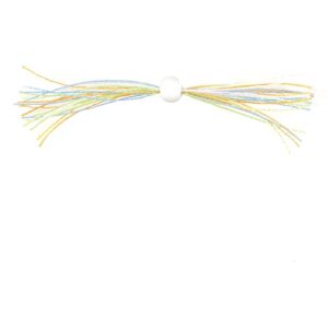 Clam 16813 Silkie Jig Trailer, 1 1/2", Citrus