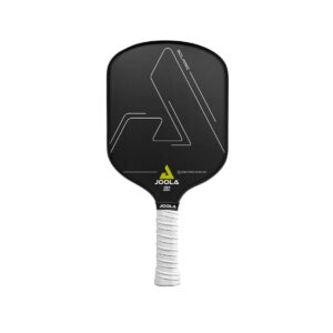 joola solaire professional pickleball paddle with carbon friction surface - ideal combination of spin, power, & control - pickleball racket with reactive polypropylene honeycomb core 14mm