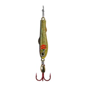 clam 16749 pinhead pro, 1/4oz, size 8, gold holo