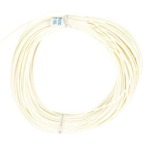 clam 16855 rattle reel line (glow white) - 75 feet