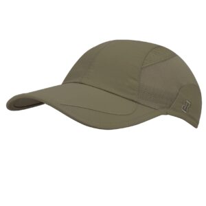 rrvane quick dry running cap polyester outdoor sports hat lightweight unstructured baseball cap for men, women (khaki)