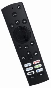 universal remote control for all toshiba smart tv and insignia smart tvs with 6 shortcut buttons