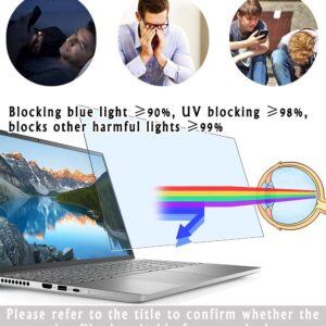 Vaxson Anti Blue Light Tempered Glass Screen Protector, compatible with YAMAZEN QMM4K-156 15.6" Monitor Visible Area Cover Only, 9H Film Protectors [ Not Full Coverage ]