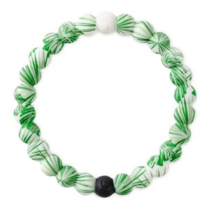 lokai silicone beaded bracelet for women & men, botanical palm - small, 6 inch circumference - silicone jewelry fashion bracelet slides-on for comfortable fit