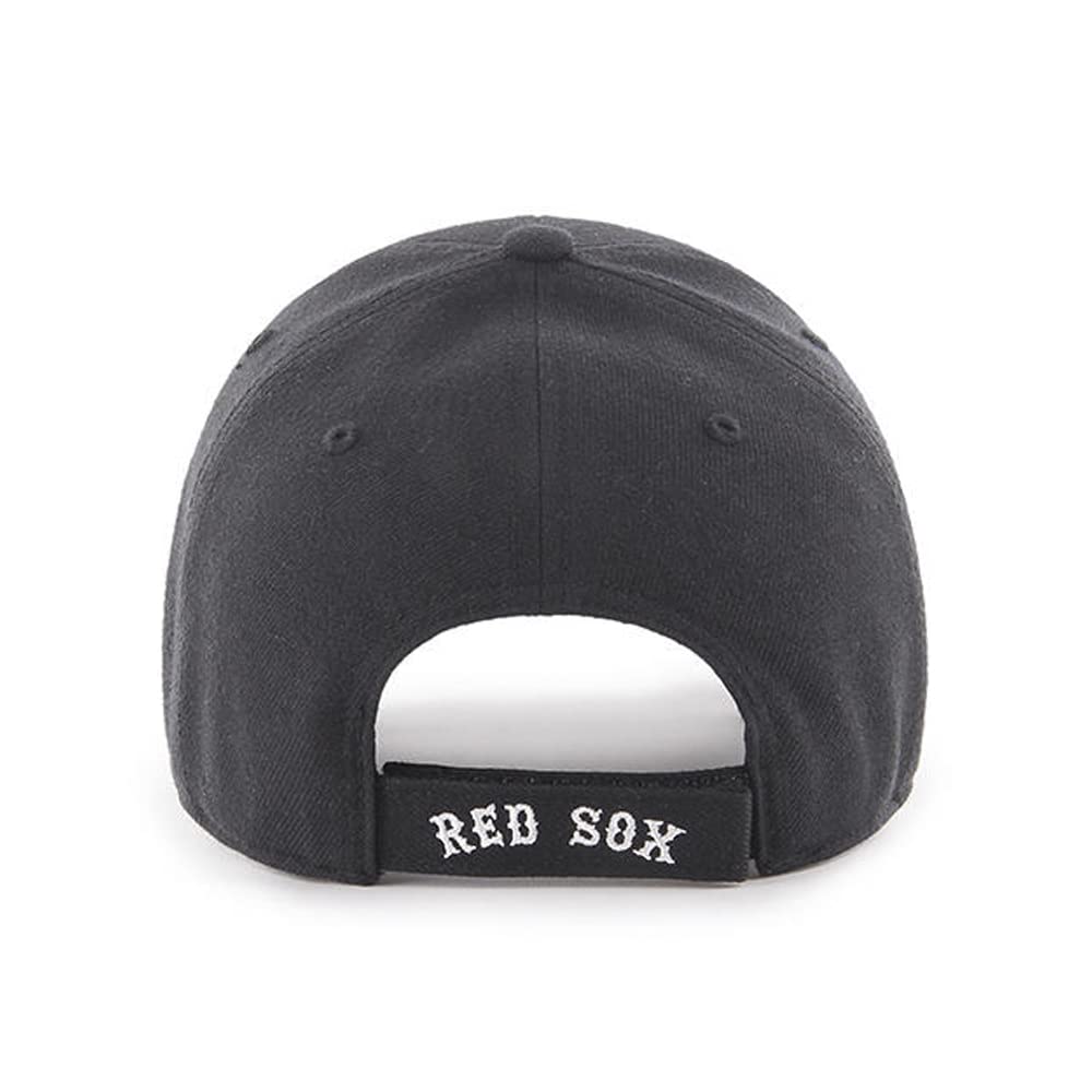 '47 Boston Red Sox MVP Adjustable Hat Baseball Cap - Black/White