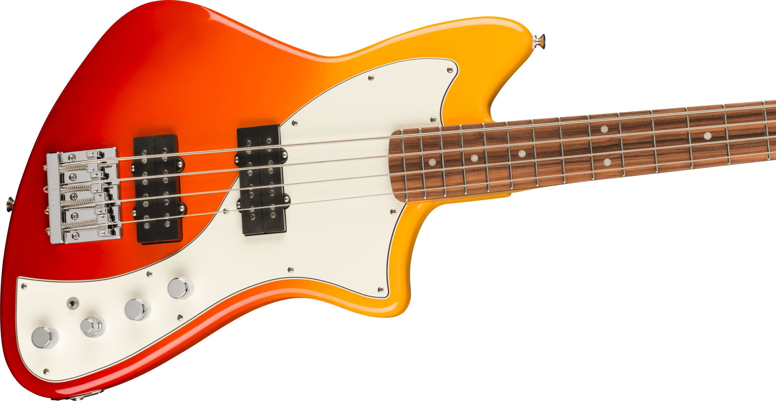 Fender Player Plus Meteora, with 2-Year Warranty Tequila Sunrise, Pau Ferro Fingerboard