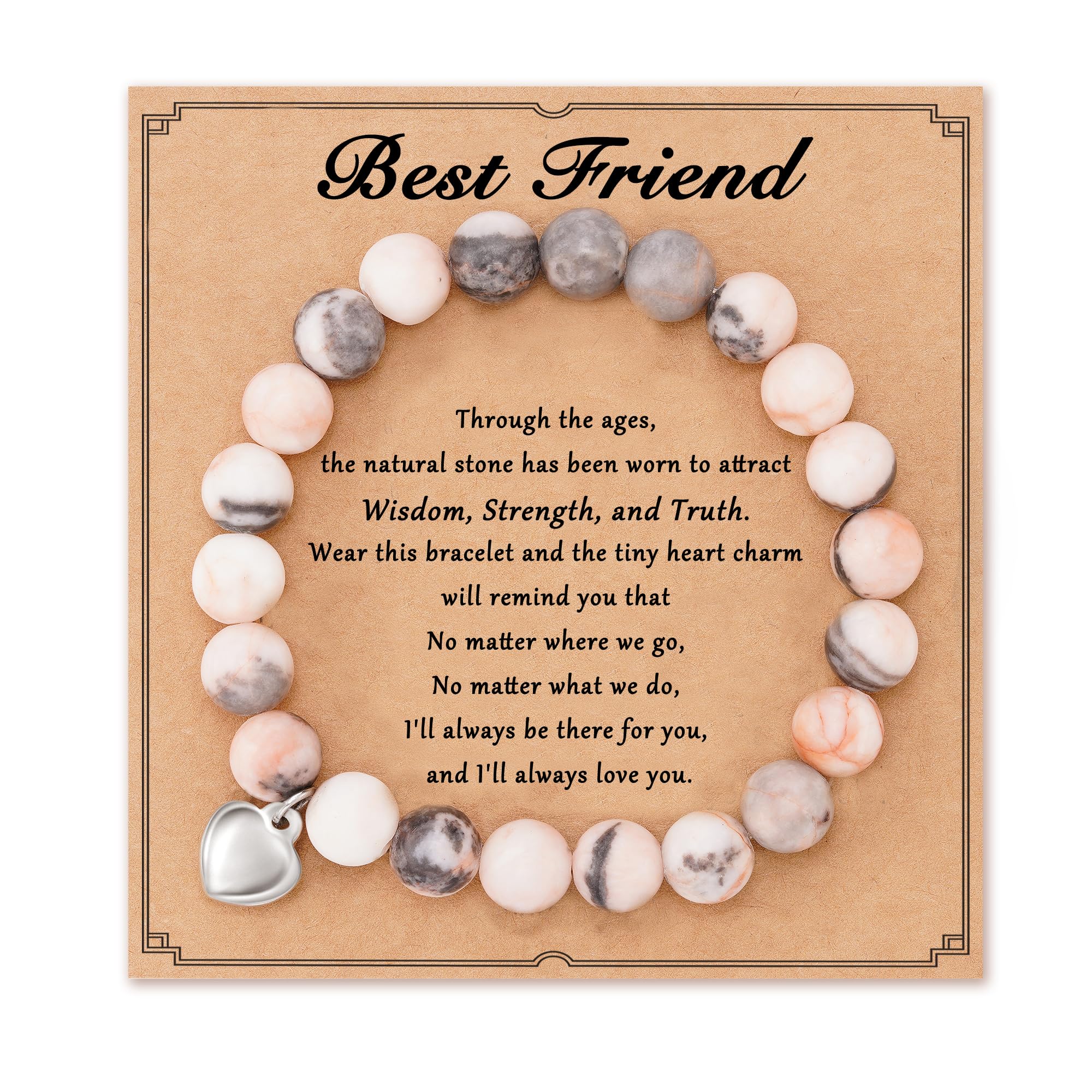 HGDEER Best Friend Gift for Women, Best Friend Birthday Mothers Day Christmas Gifts