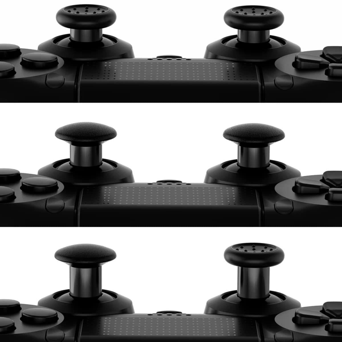 MODDEDZONE Smart Extreme Modded Controller + Anti Recoil 2 Remap Buttons & Interchangeable Thumbsticks & Hair Triggers, Tactical Buttons Compatible with PS5 Custom Controller PC (Bat)