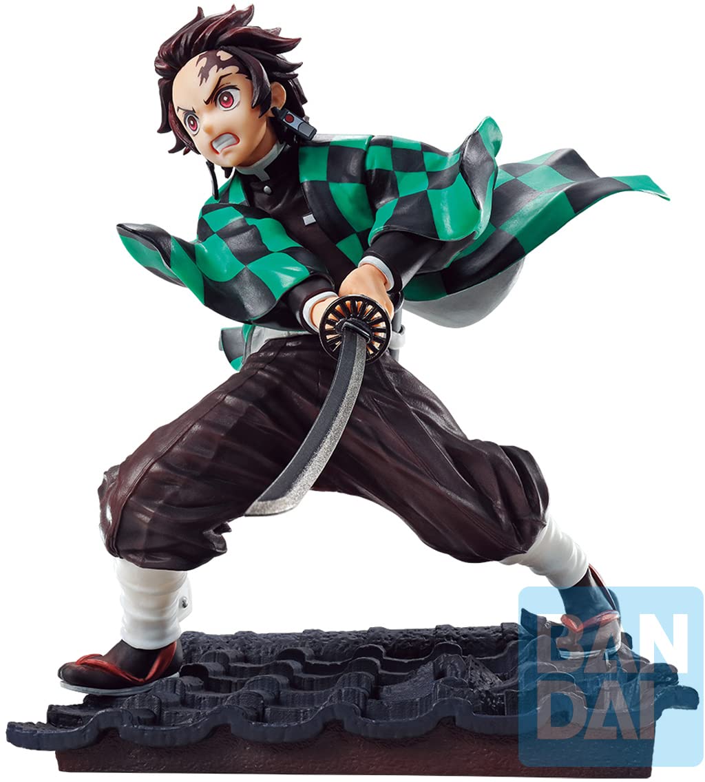 Ichibansho Figure - Demon Slayer: Kimetsu no Yaiba - Tanjiro Kamado (Tengen Uzui is Here), Bandai Spirits Collectible Statue