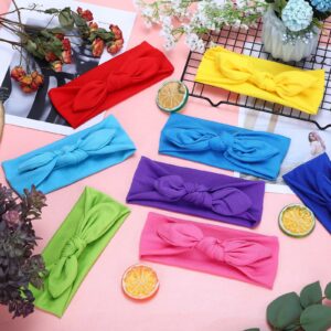 32 Pcs Women's Headbands & Hair Accessories - Bow Headwraps, Turban Headbands, Rabbit Ear Headbands, Non-Slip Elastic Hair Wraps for Workout, Running, Sports, with Sweat-Absorbing Fabric