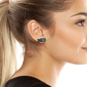 Betsey LOVE Stud Earrings