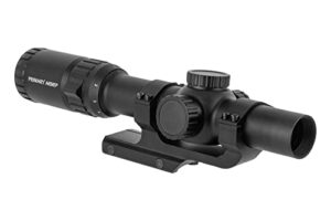 primary arms slx 1-6x24mm ffp rifle scope - illuminated acss-raptor-5.56/.308 & primary arms deluxe 30mm scope mount bundle